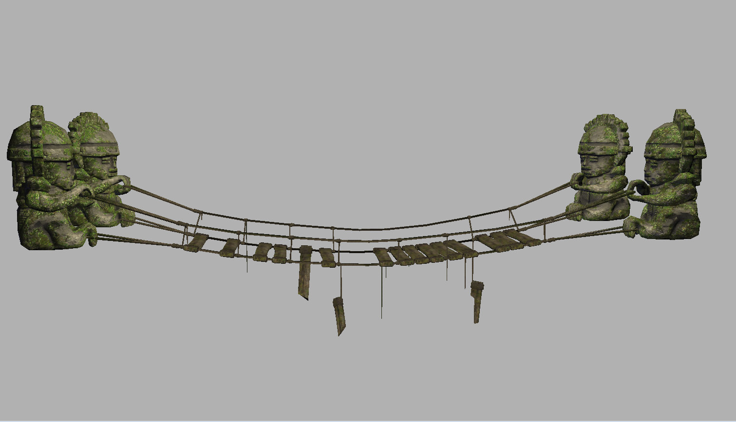 ArtStation - ancient mayan bridge, Brian Pape