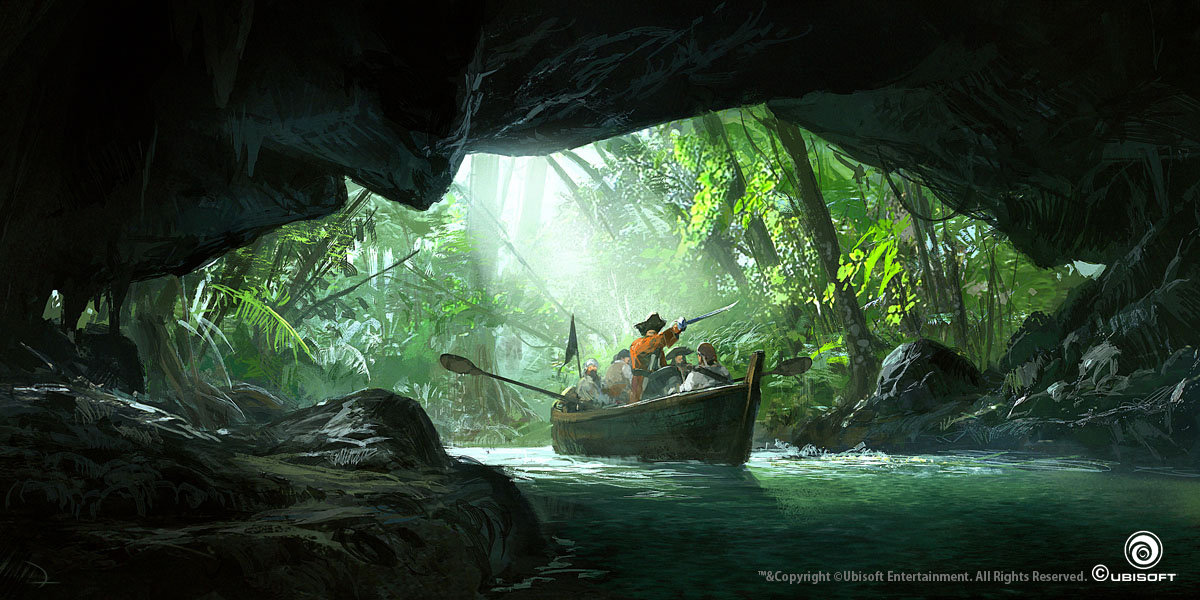 Art of Dechambo - Assassin's Creed IV Black Flag Concept Art