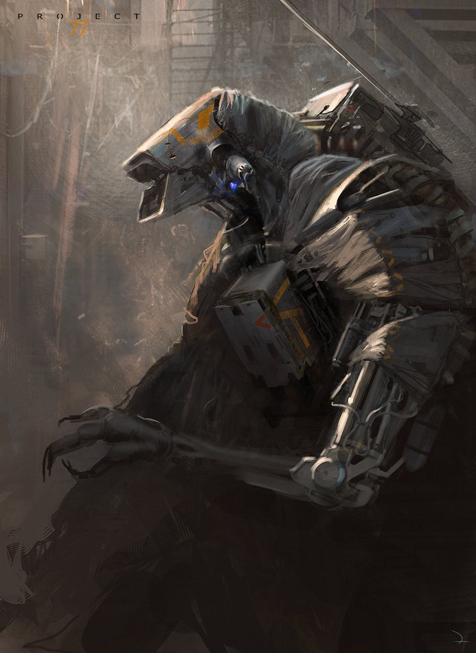 Art of Dechambo - Project 77 Concept Art