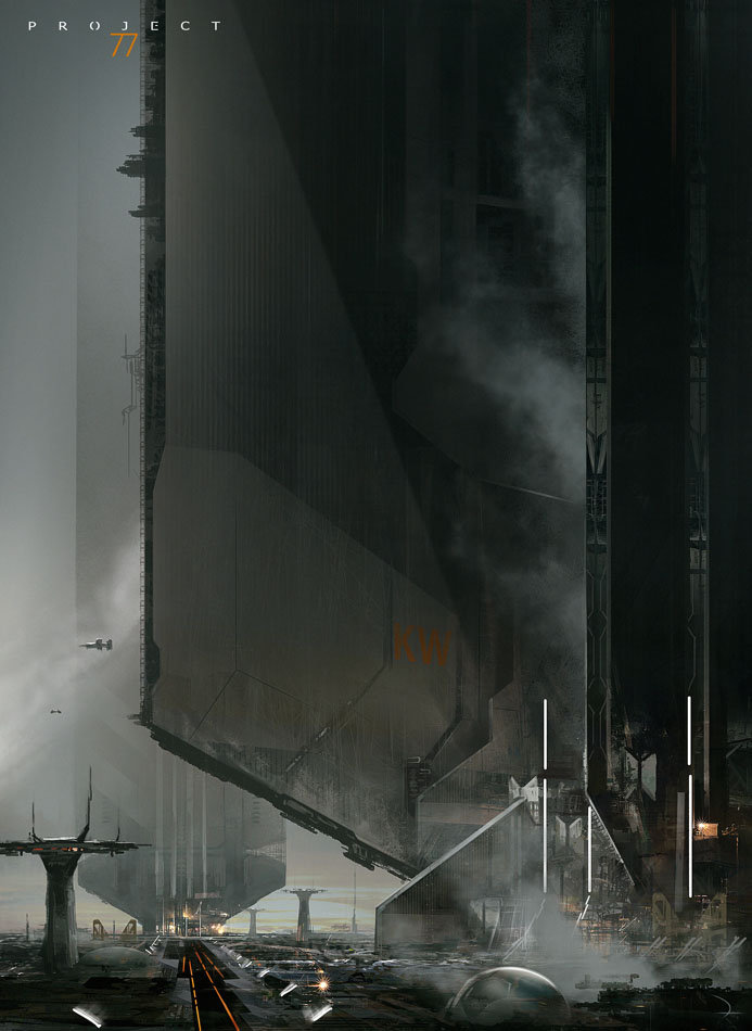 Art of Dechambo - Project 77 Concept Art