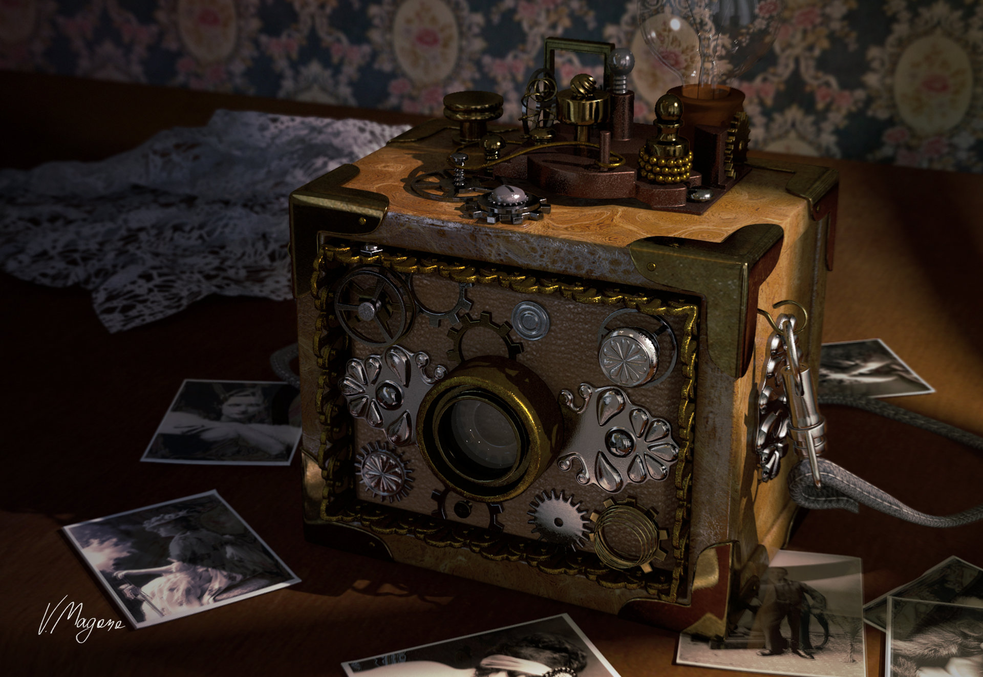 ArtStation - Steam-punk camera