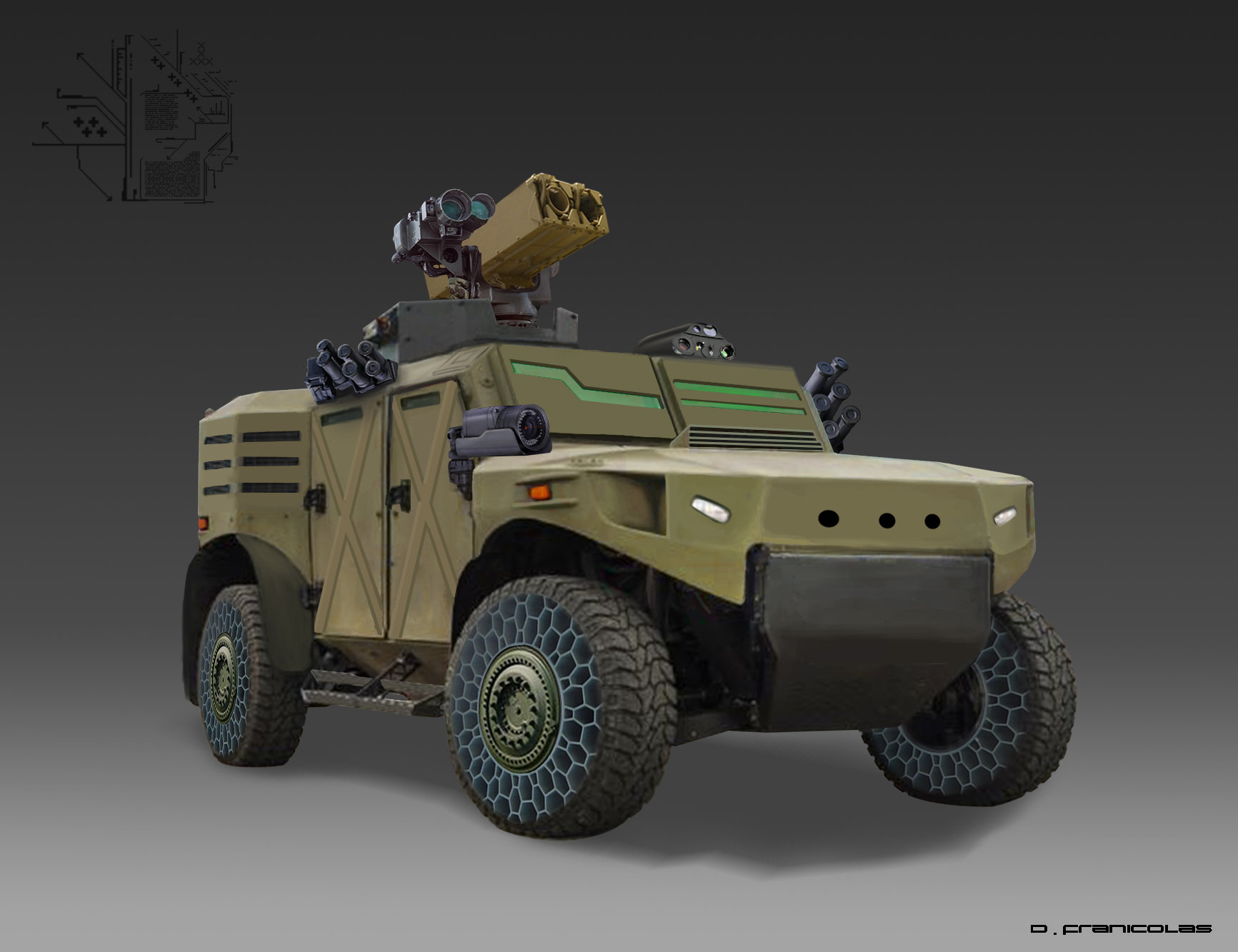 ArtStation - jeep Predator XT