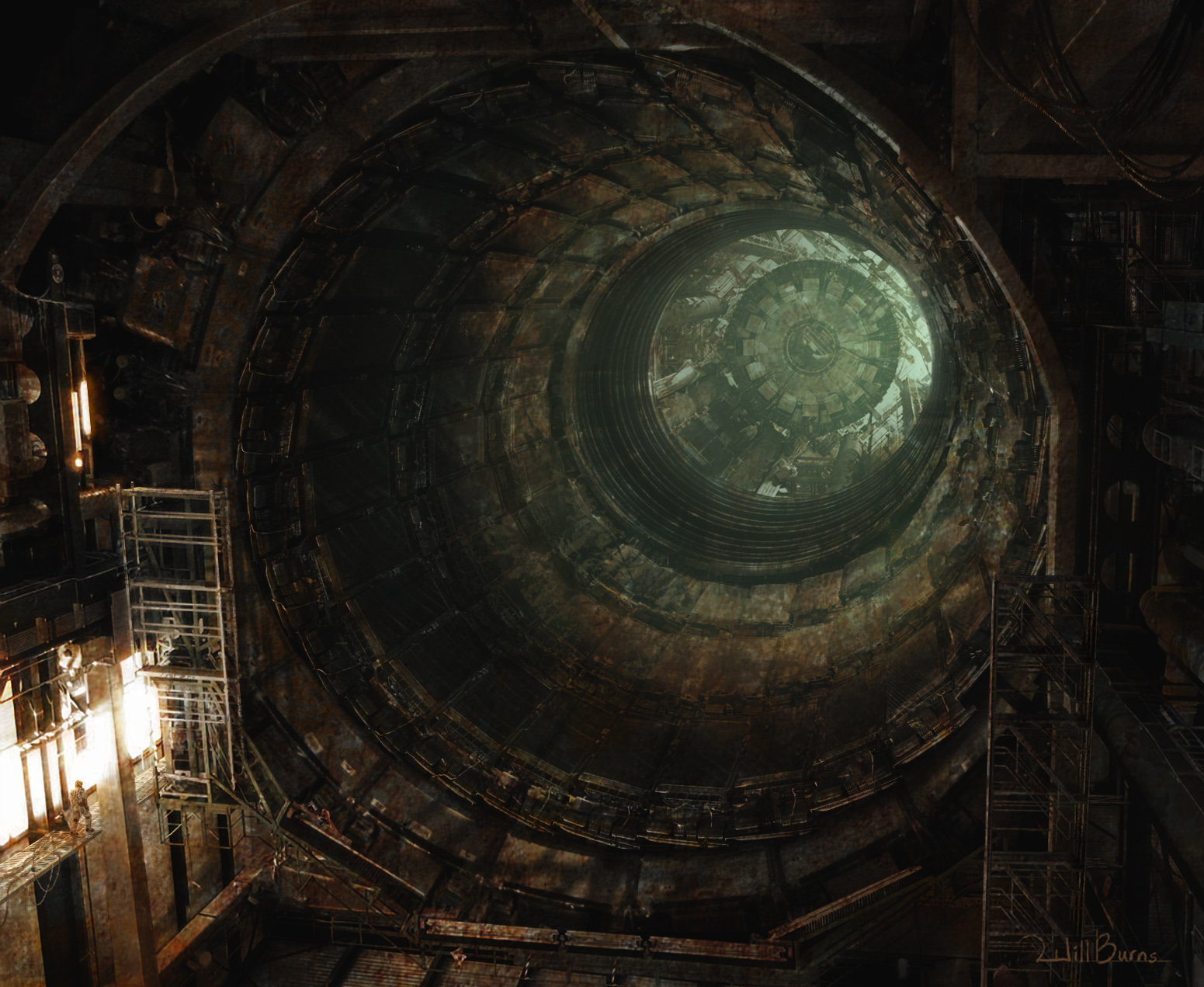 ArtStation - Inside the wreck II