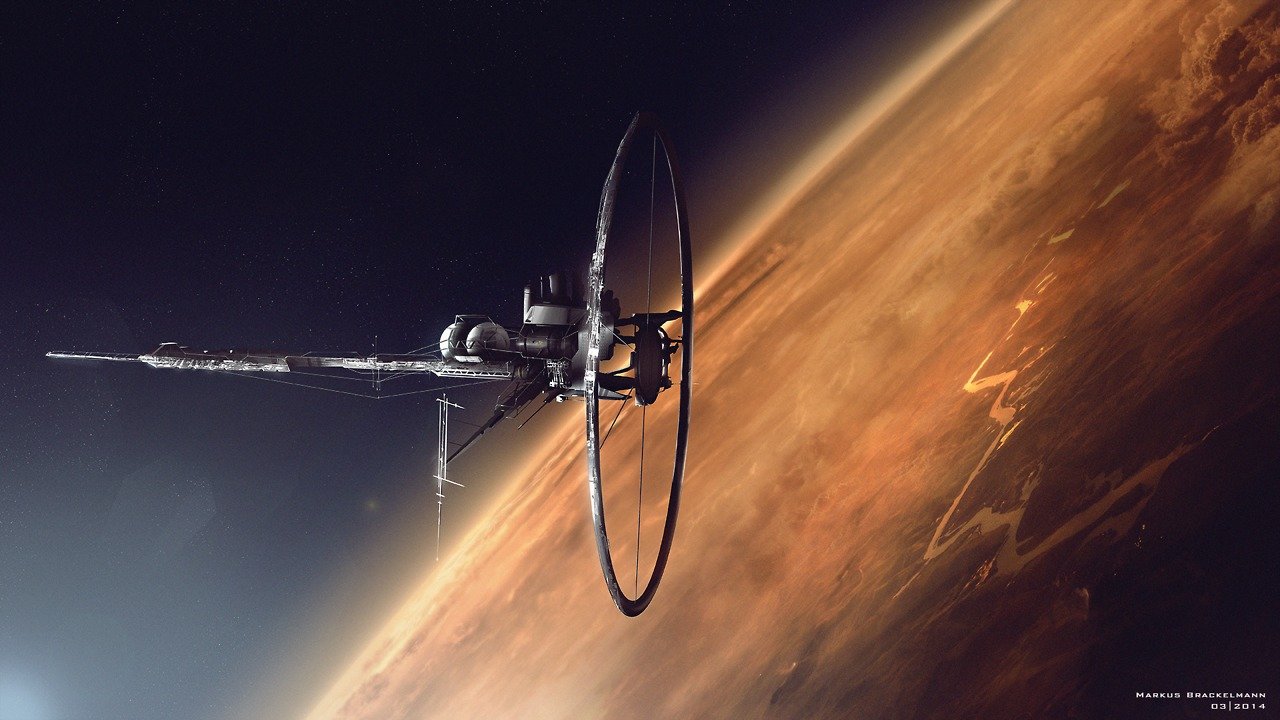 ArtStation - Mars Orbit