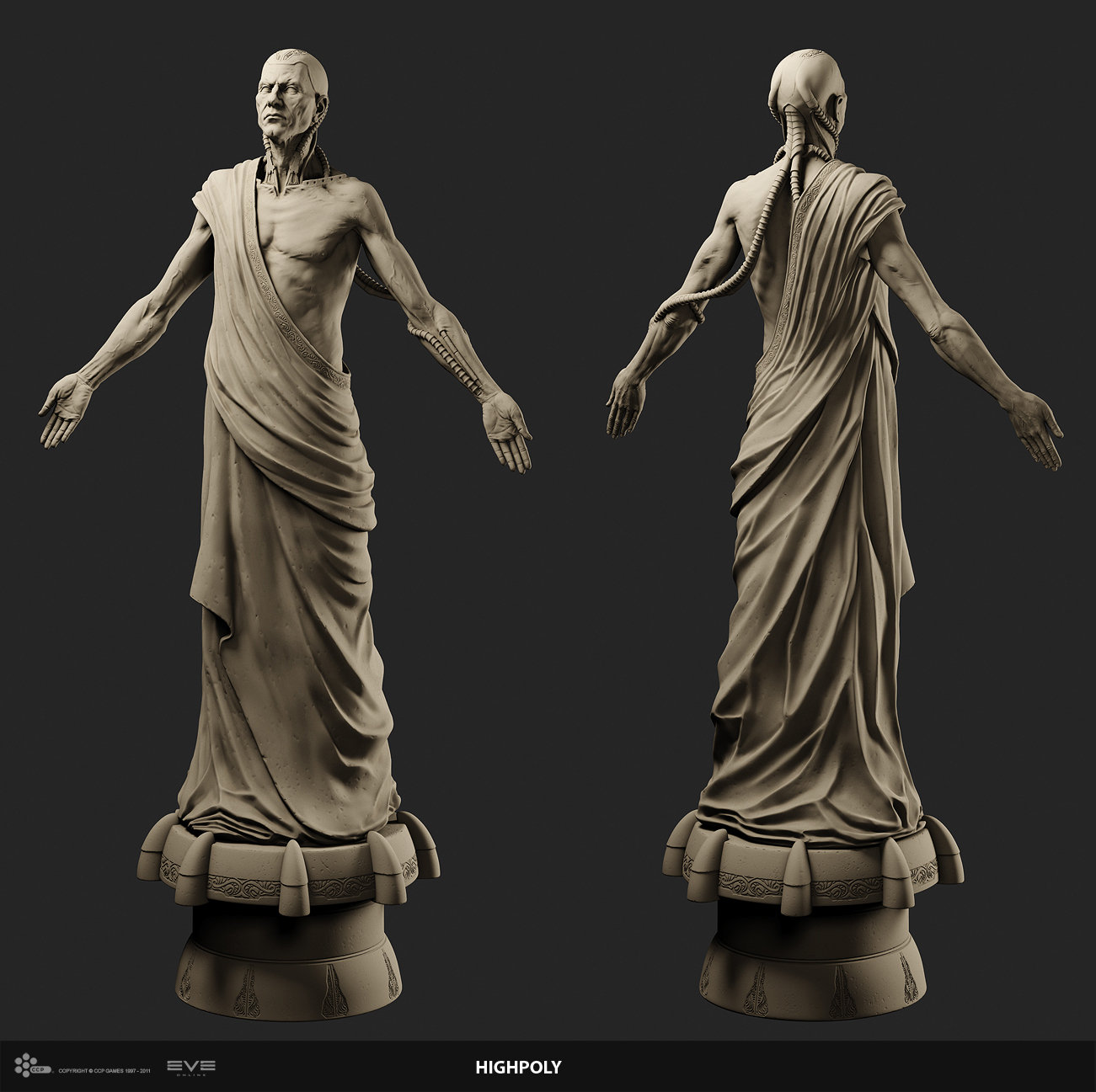 ArtStation - EVE Amarr Statue