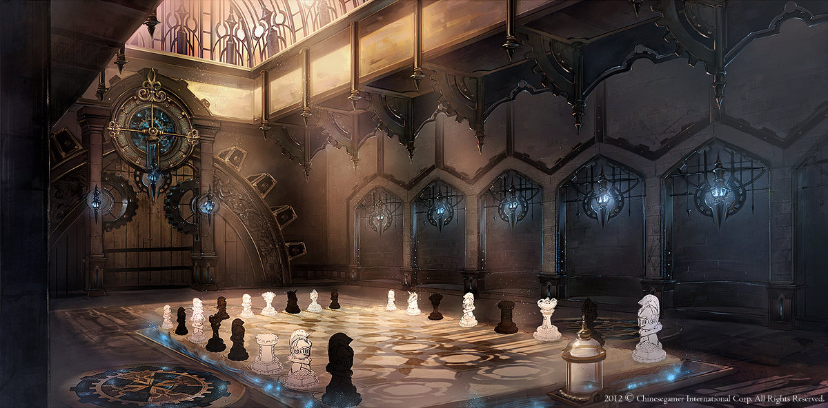 ArtStation - The Chess Room