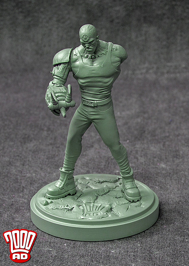 Pedram Karimfazli - Mean Machine Angel Collectible for 2000AD