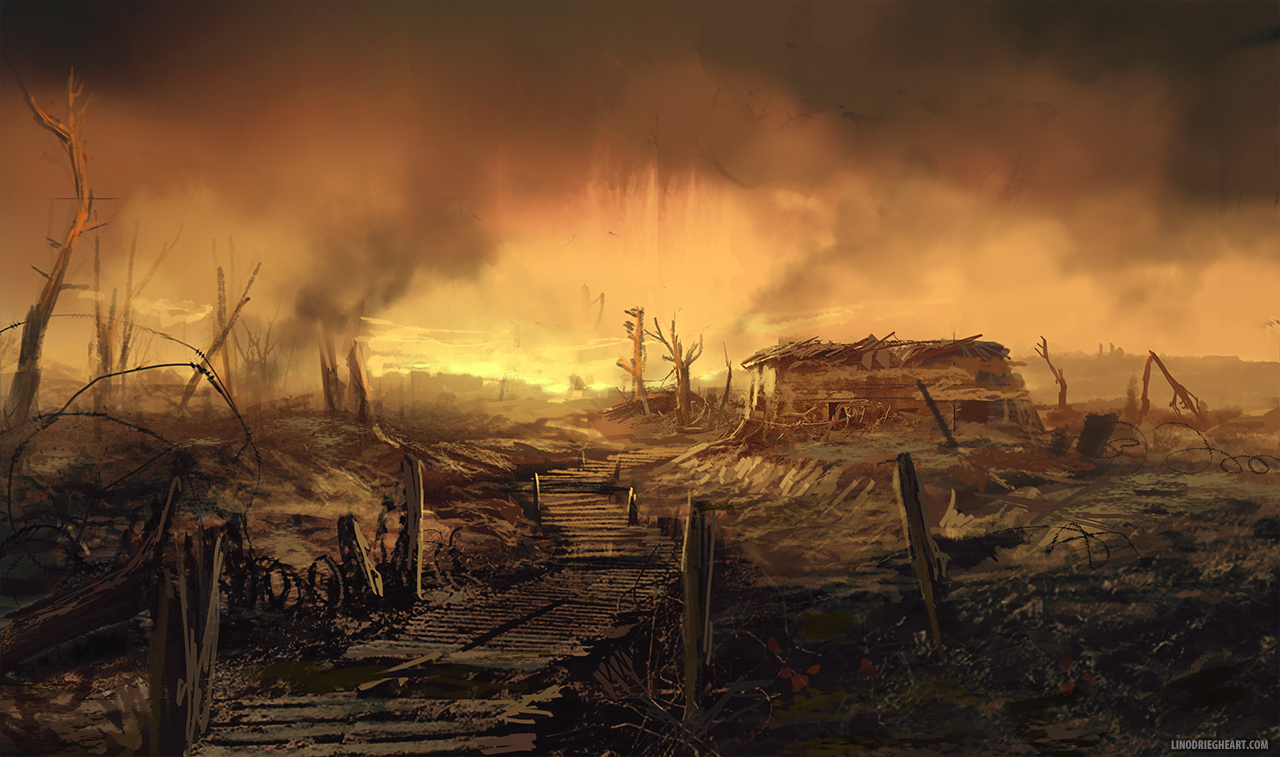 how to draw no mans land