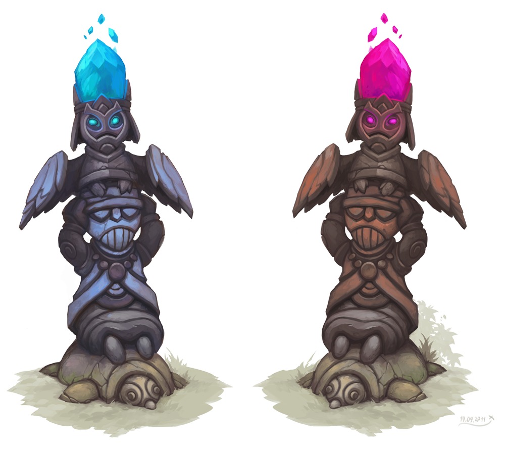 ArtStation - Totem towers