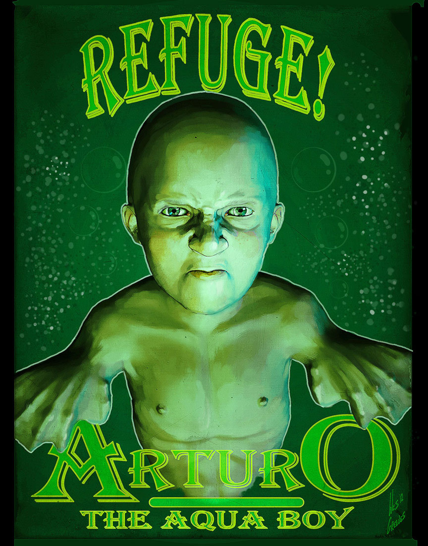 ArtStation - Arturo the Aqua Boy