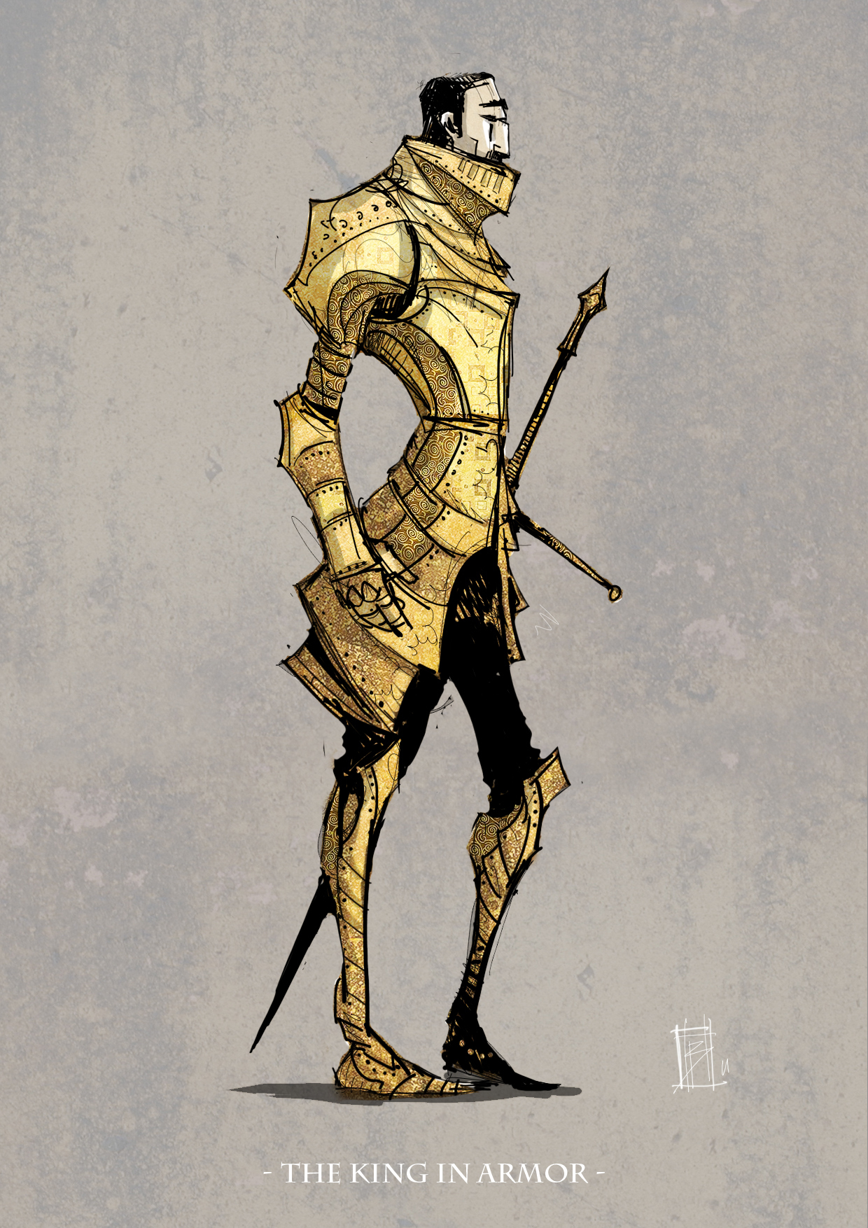 ArtStation - The King, Ben Hibon