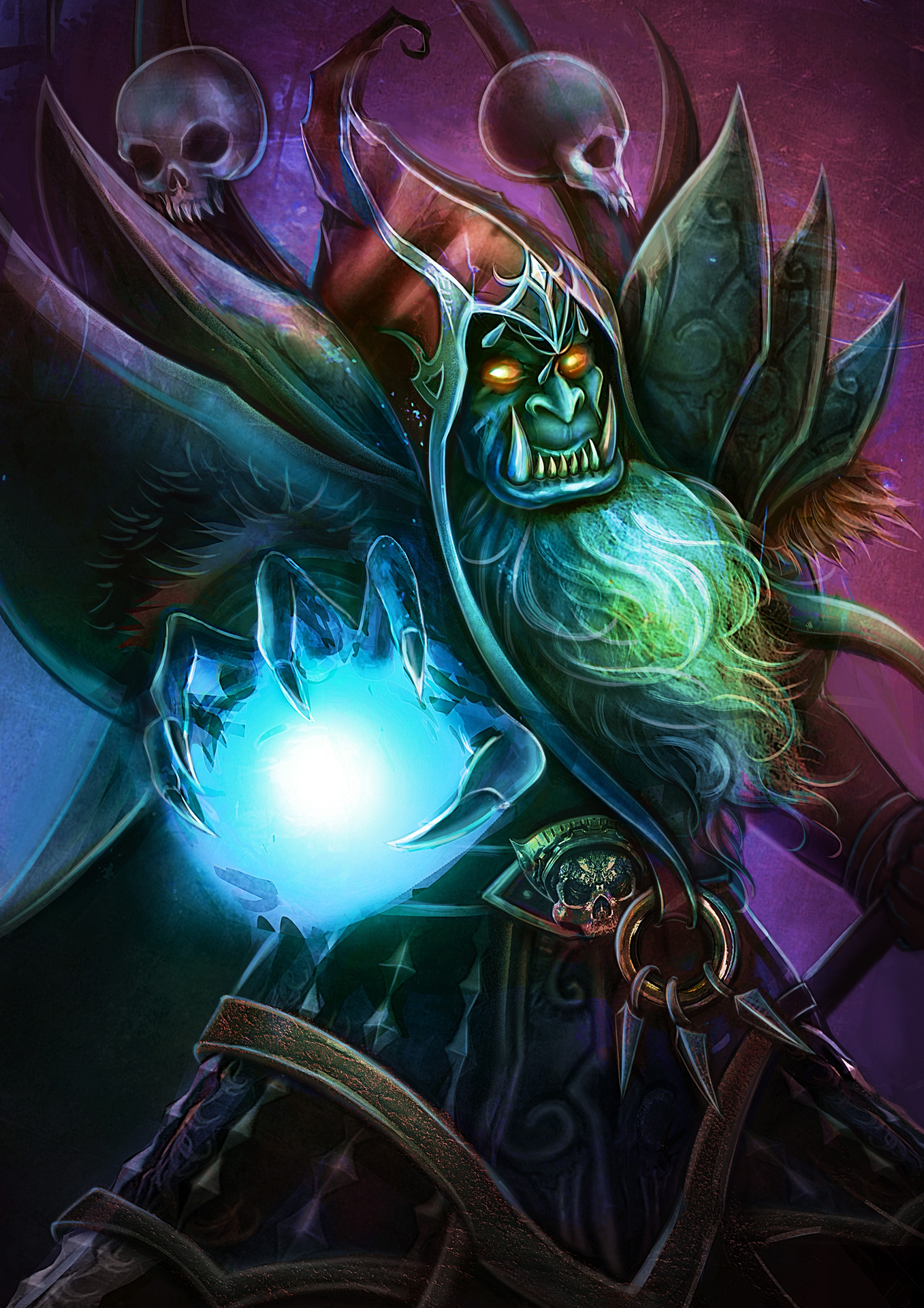 ArtStation - Warcraft-Gul'dan