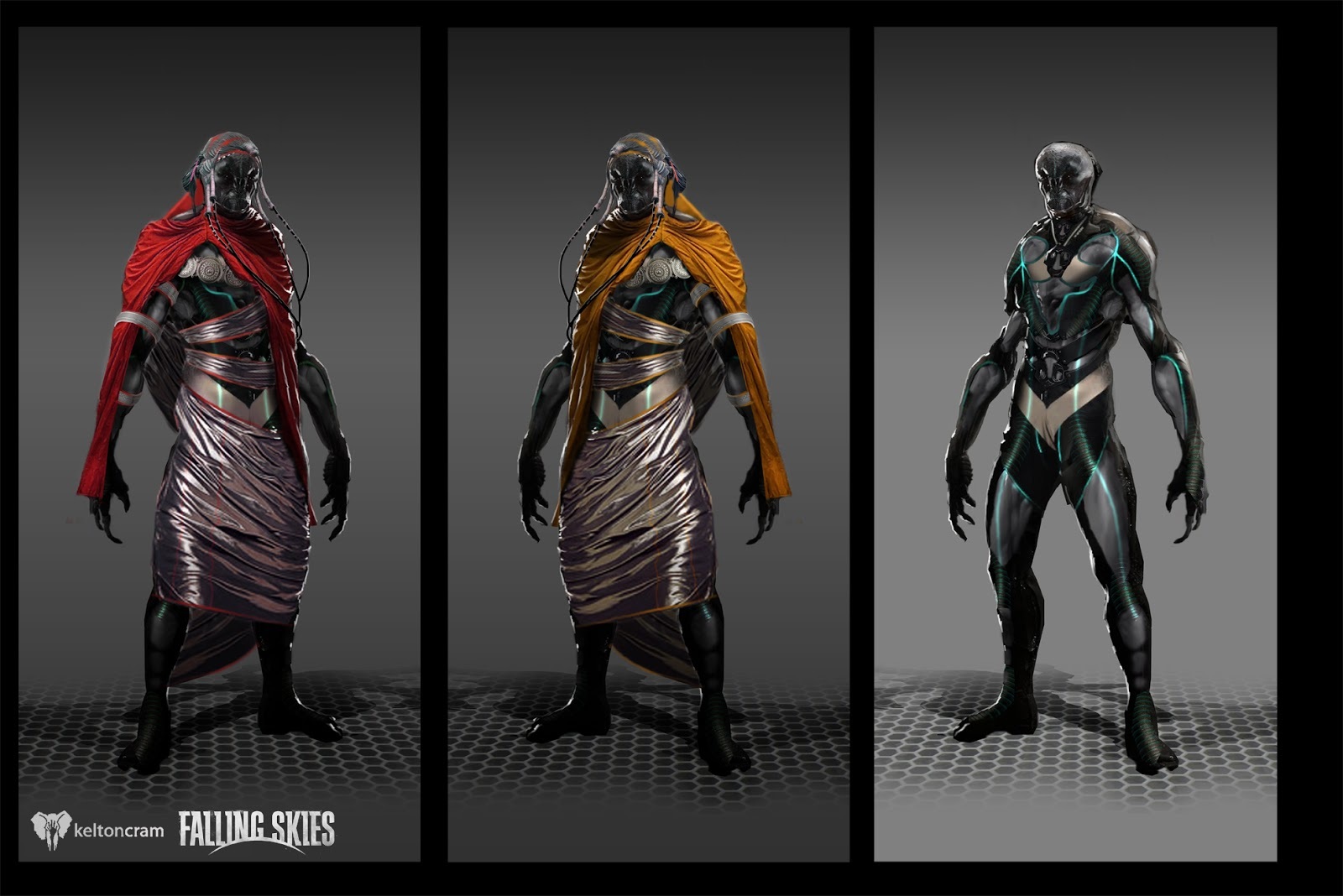 ArtStation - Falling Skies costume Design