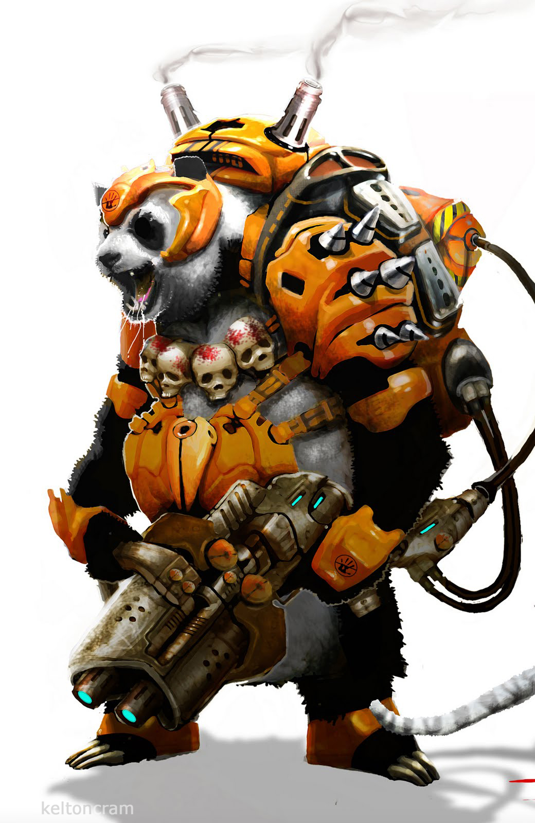 ArtStation - Death Panda Sketch