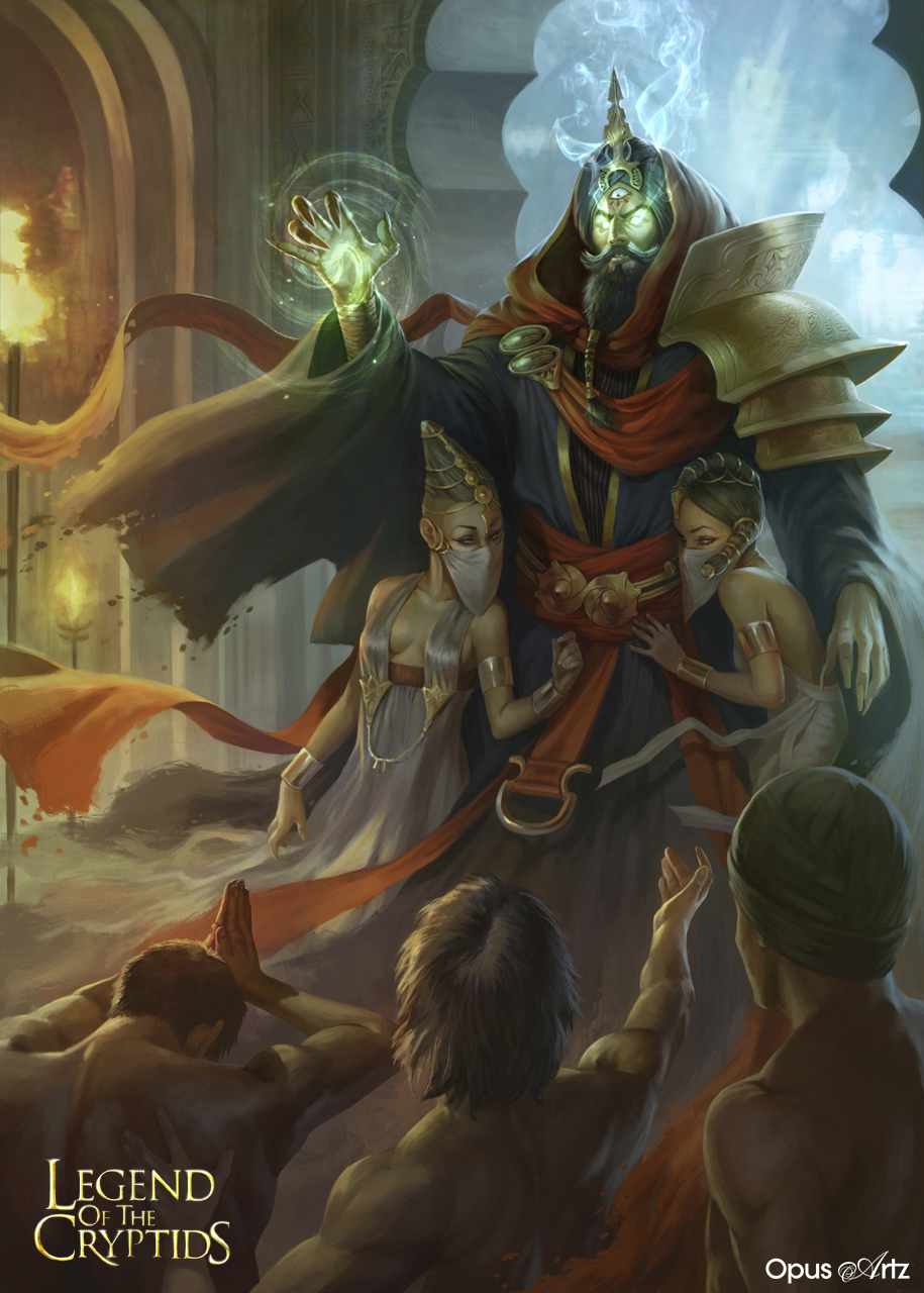 ArtStation - Legend of the Cryptids - King Arabian