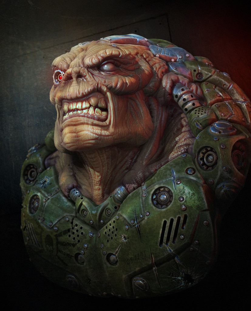 ArtStation - Strogg Tank