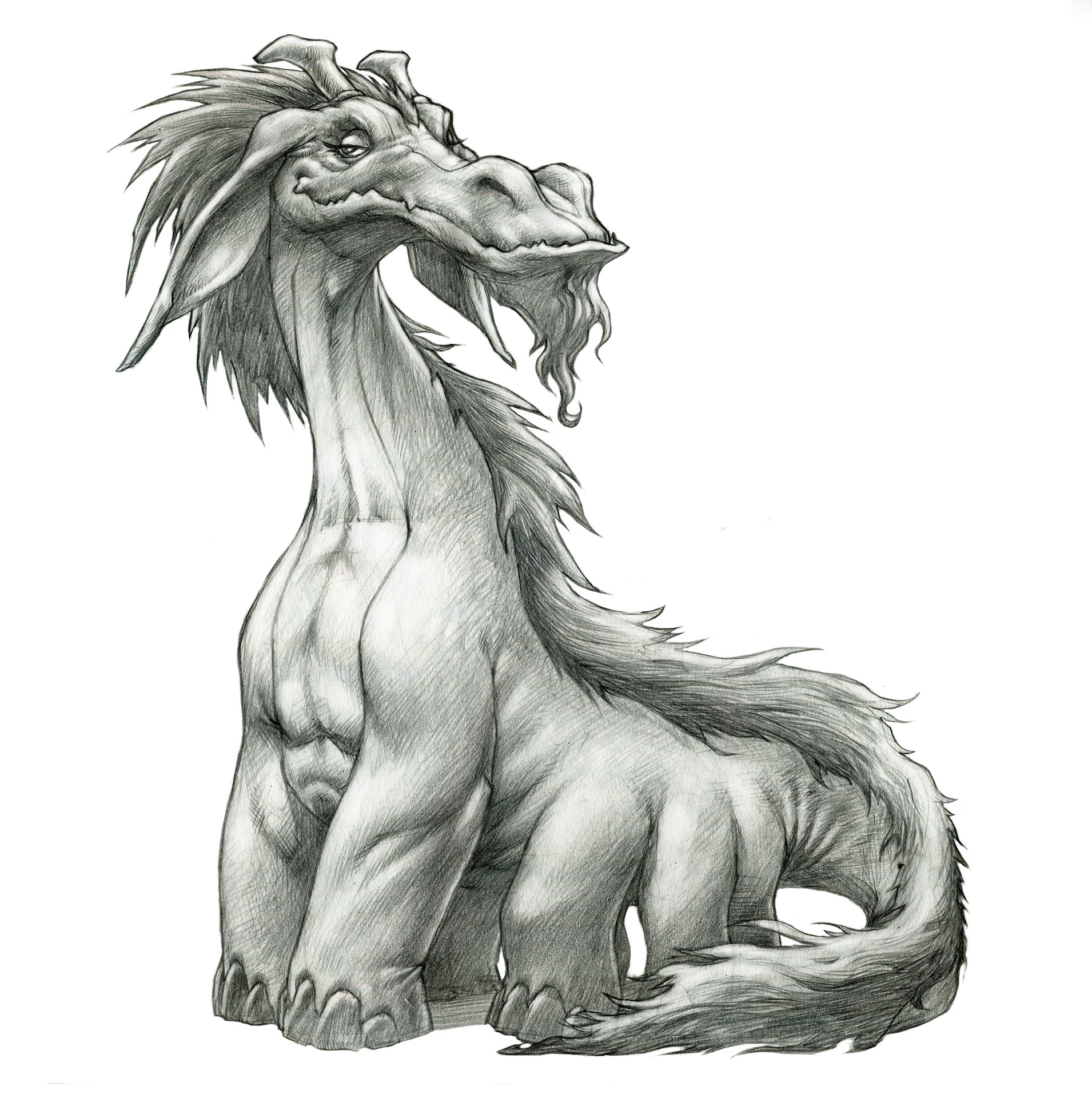 ArtStation - The 8 Legged Furback Dragonlady.