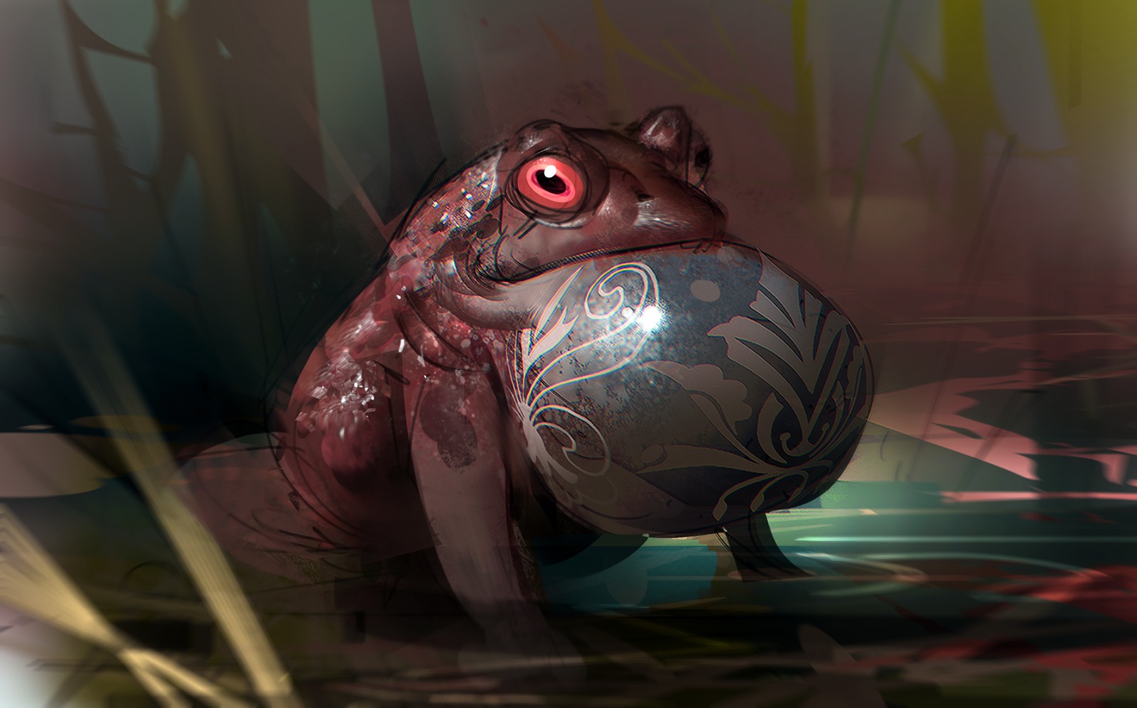 ArtStation - King frog