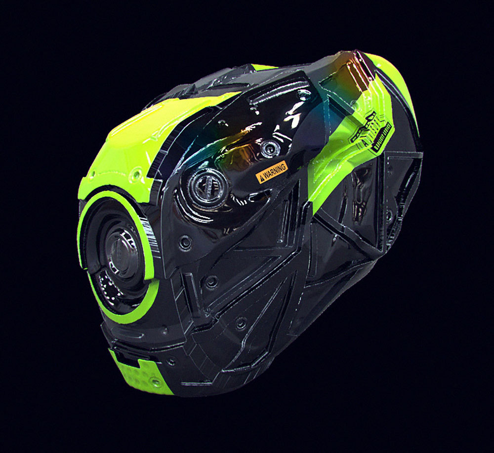 ArtStation - mech head