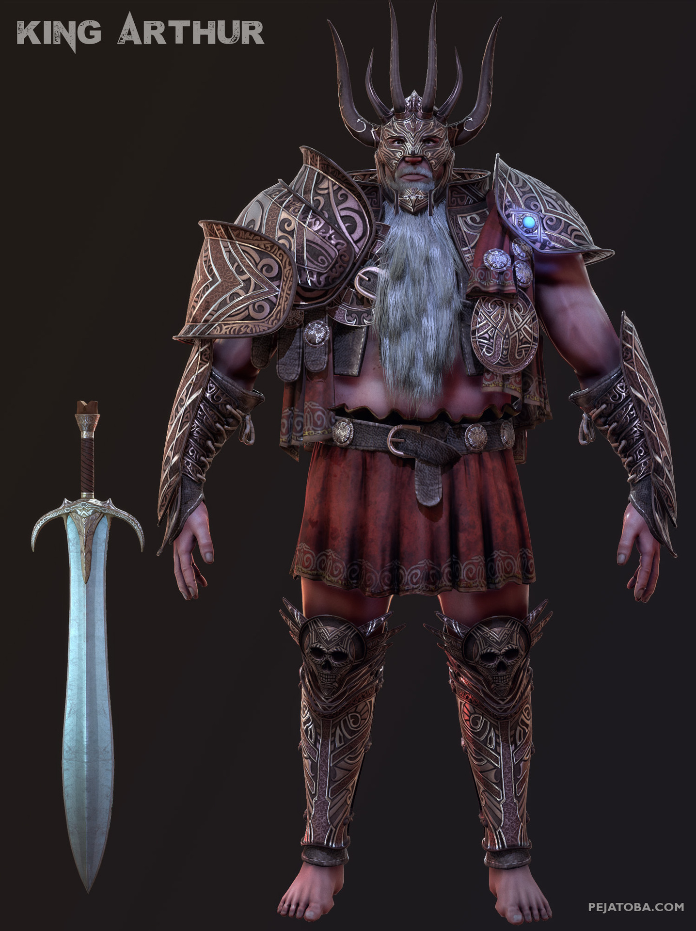 Artstation King Arthur