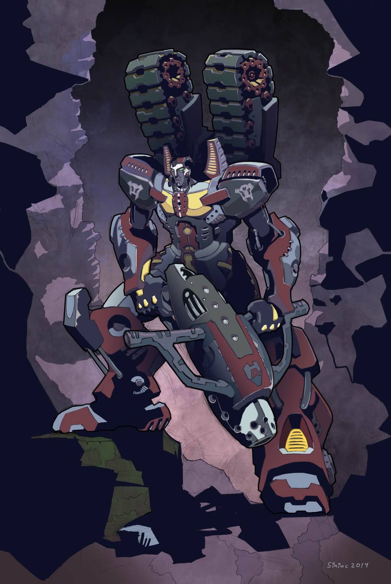 ArtStation - Dark Megatron