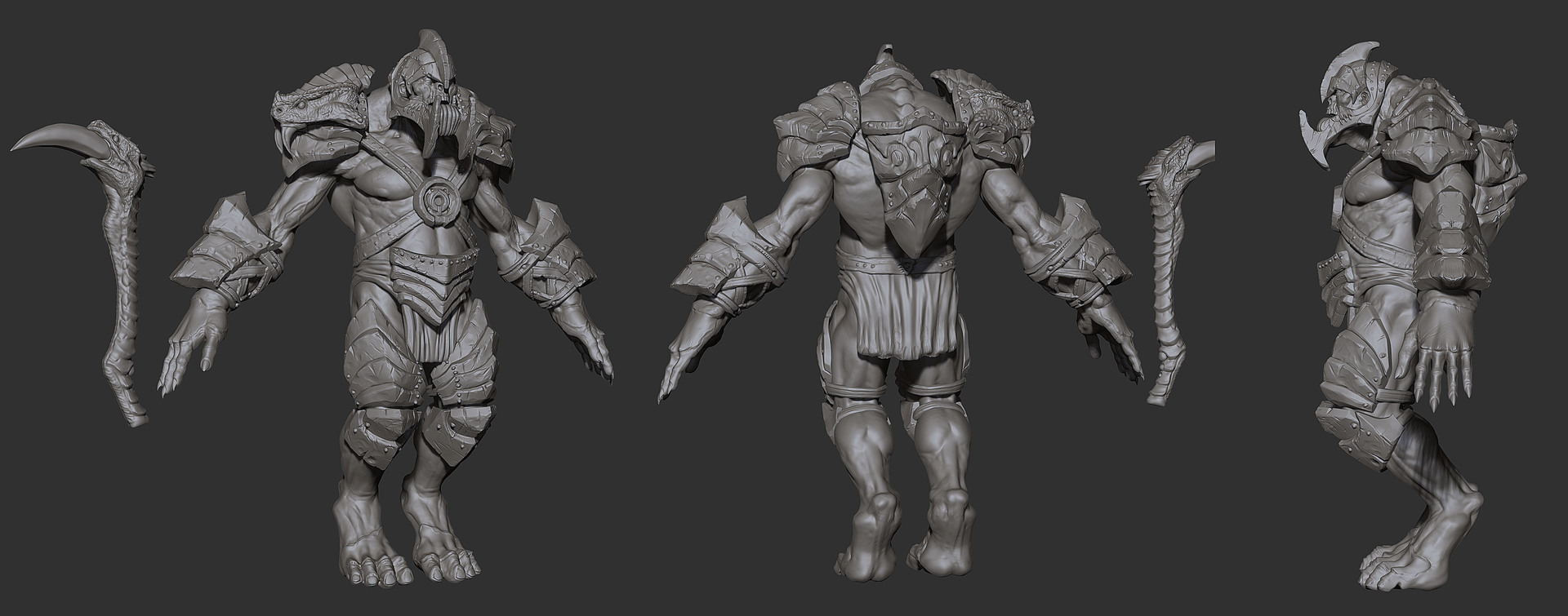 ArtStation - Mutant Sculpt - Rift: Storm Legion