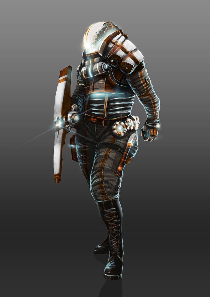 ArtStation - sci-fi soldier 01