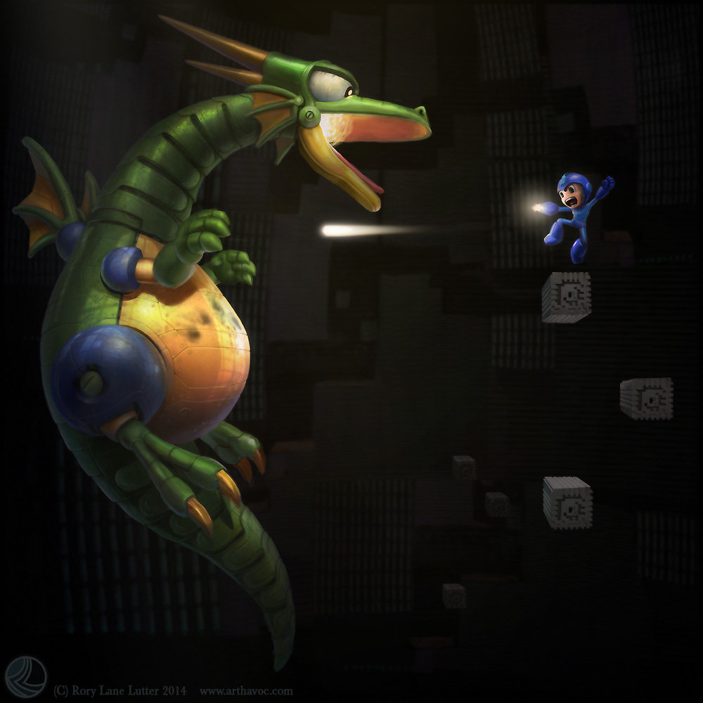 Mecha Dragon Megaman