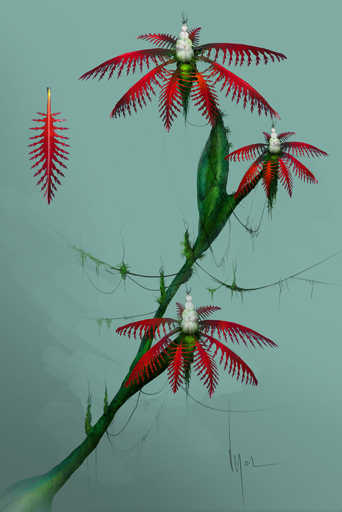 ArtStation - palm tree concept