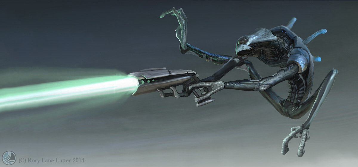 ArtStation - Stryder Soldier Leap, Rory Lane Lutter