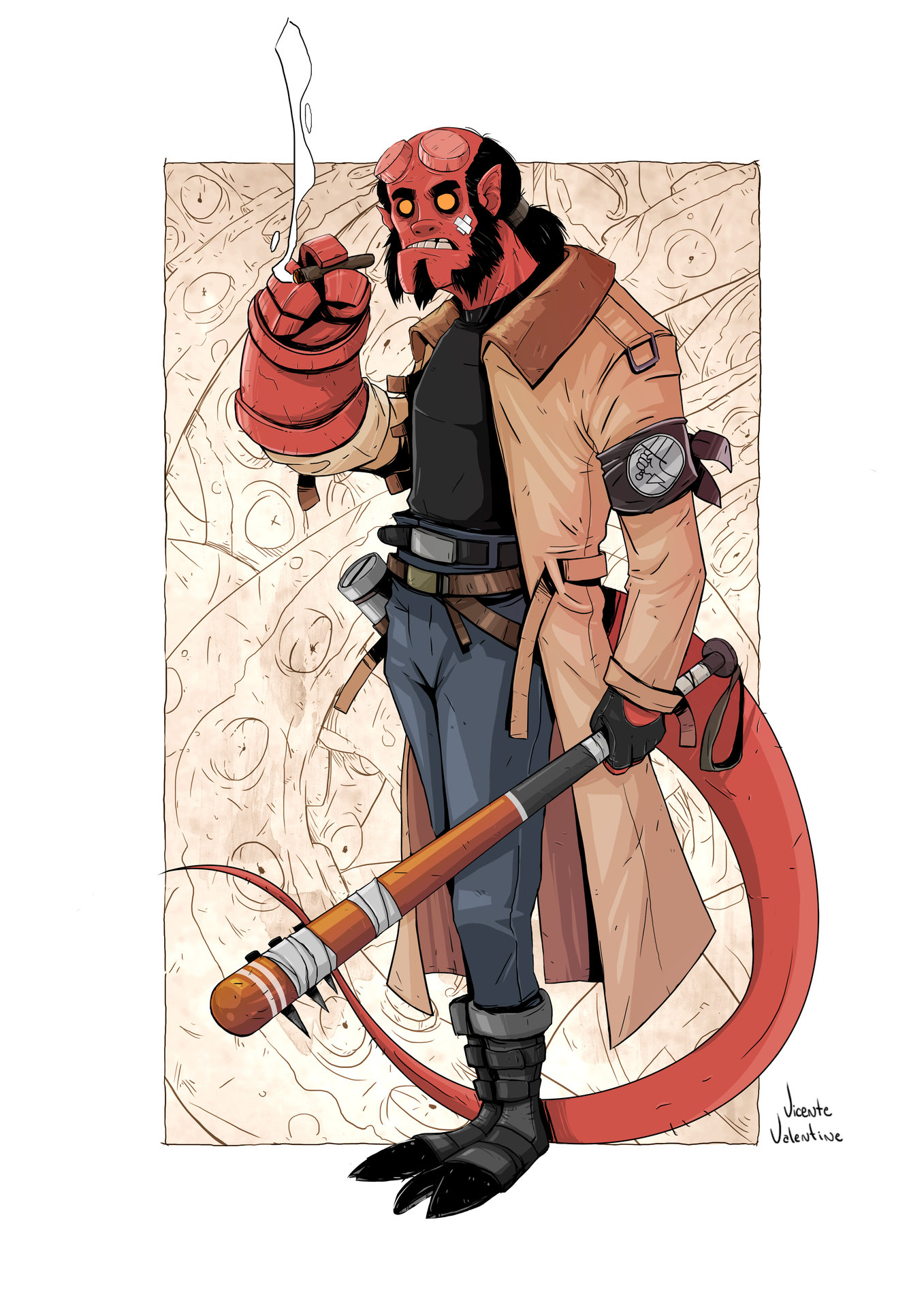 ArtStation - Hellboy