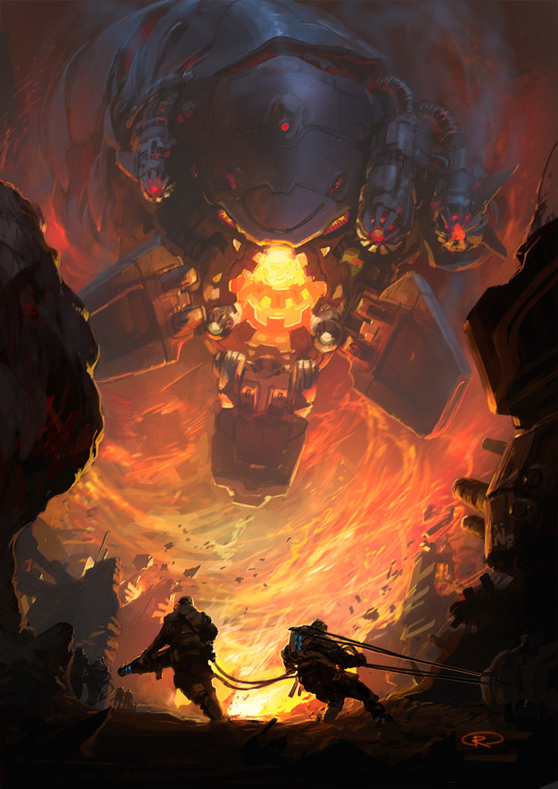 ArtStation - fire worm