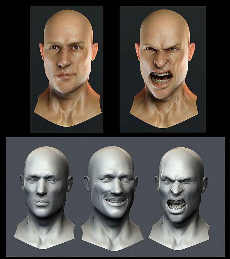 ArtStation - Character exploration and render tests