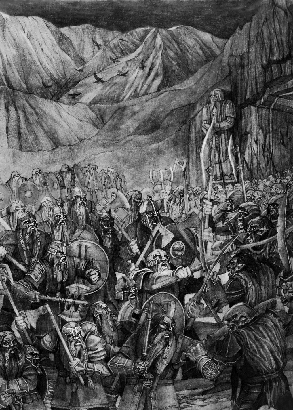 ArtStation - Battle of Moria part2