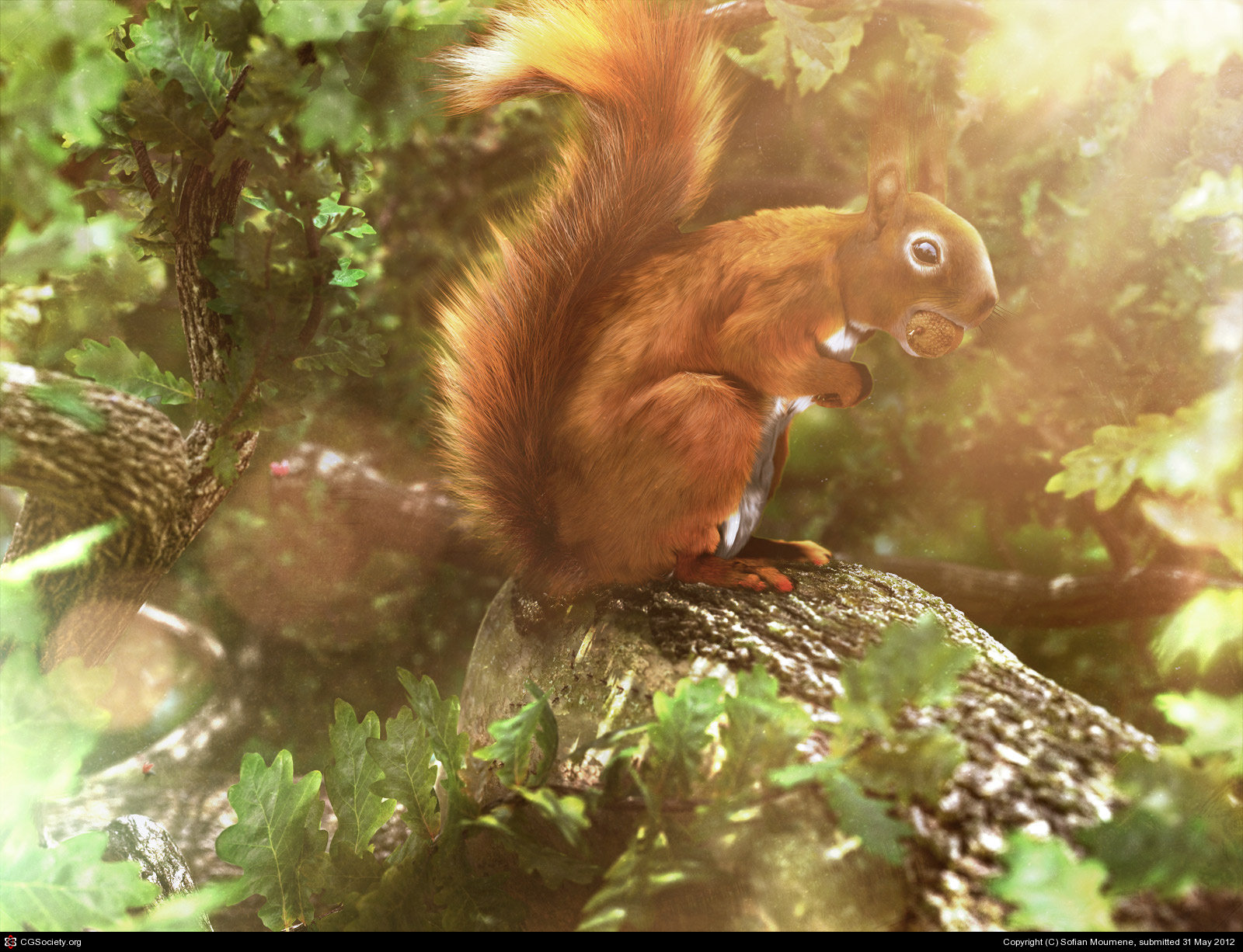 ArtStation - Squirrel Hideout