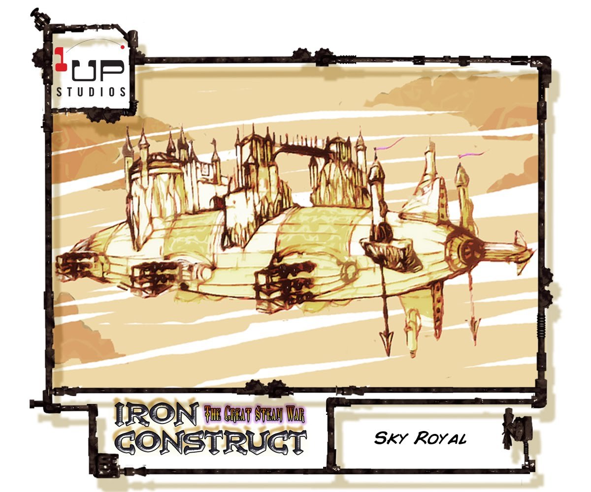 Tim Kaminski - Iron Construct Castle Concept