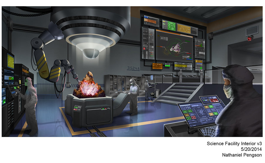 ArtStation - Science Facility Interior