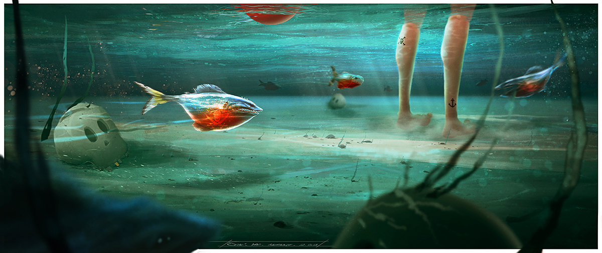 ArtStation - Fish Attack