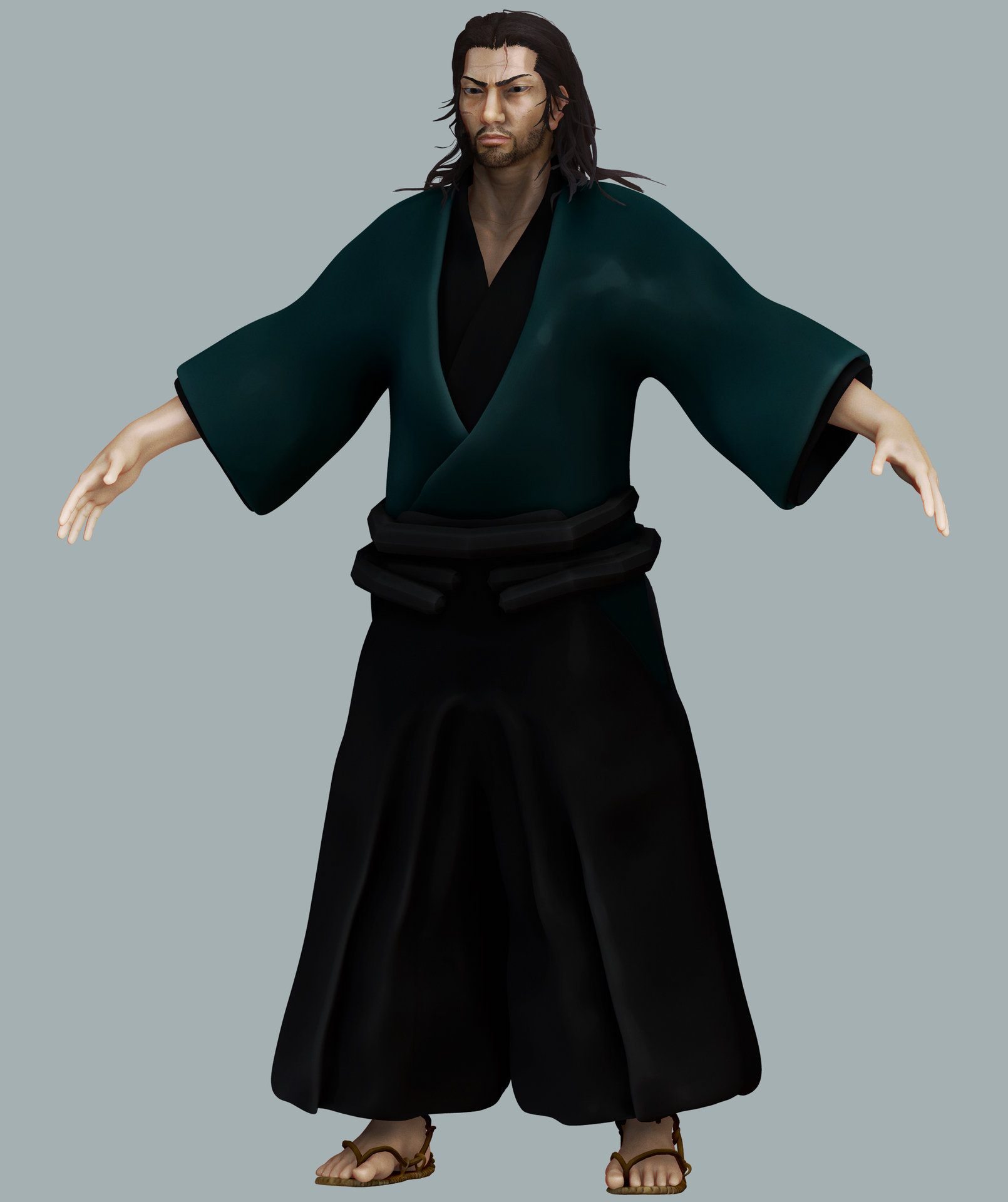 Nixon Leung - Miyamoto Musashi FanArt