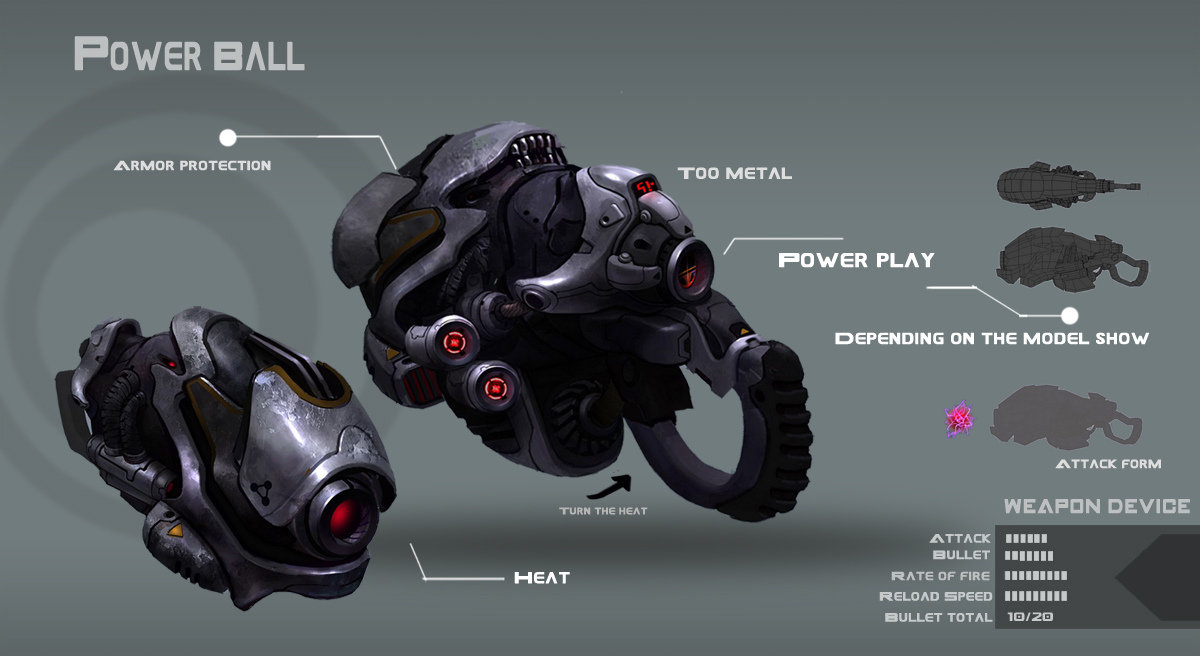 ArtStation - POWER BALL