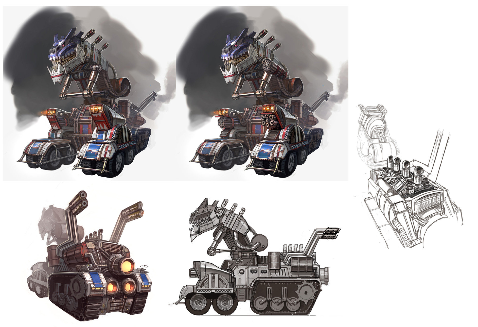 _BL2-truckasaurus-rex.jpg (1885×1289)-花瓣网