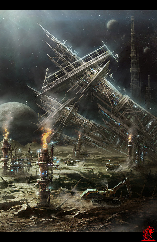 ArtStation - Galaxies mining