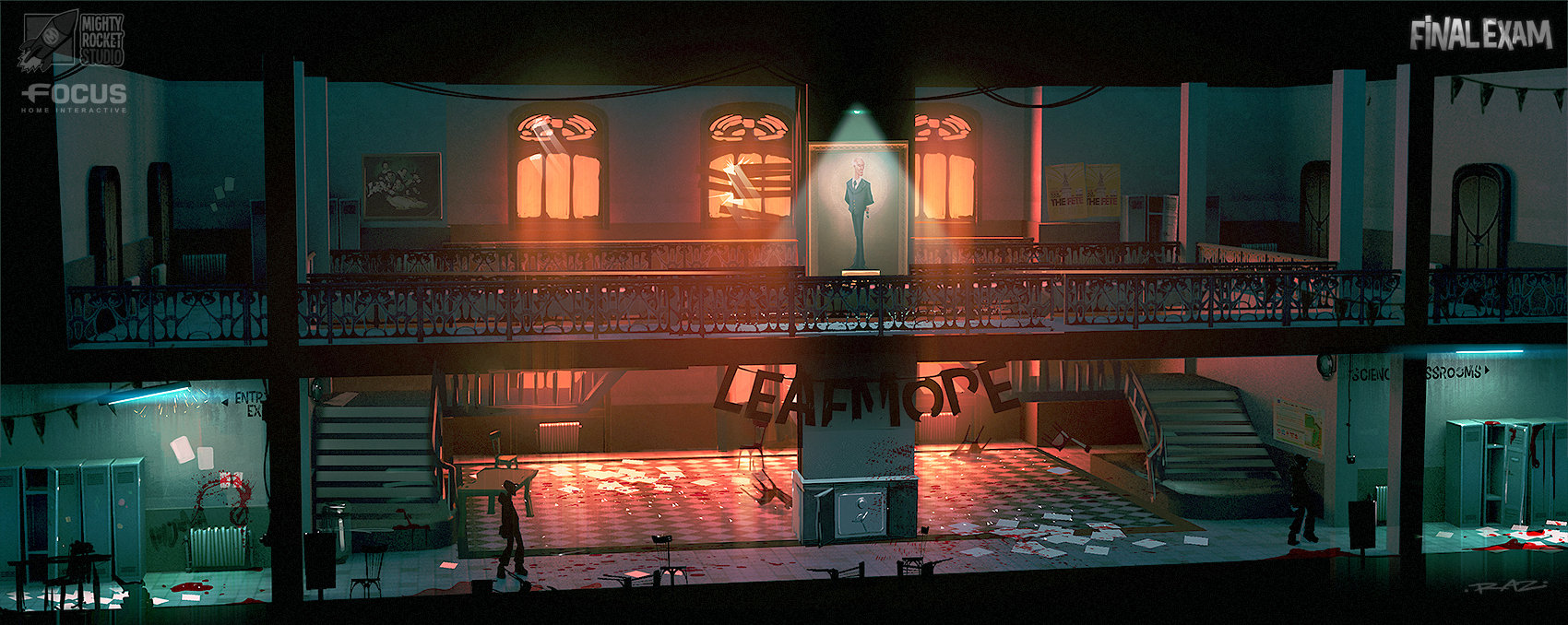 ArtStation - FINAL exam Leafmore Highscholl concept art