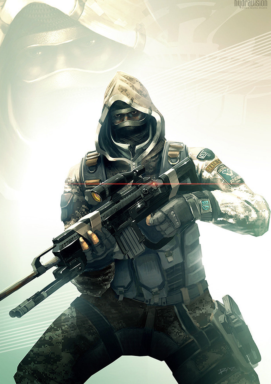 ArtStation - Snipers - Character concept