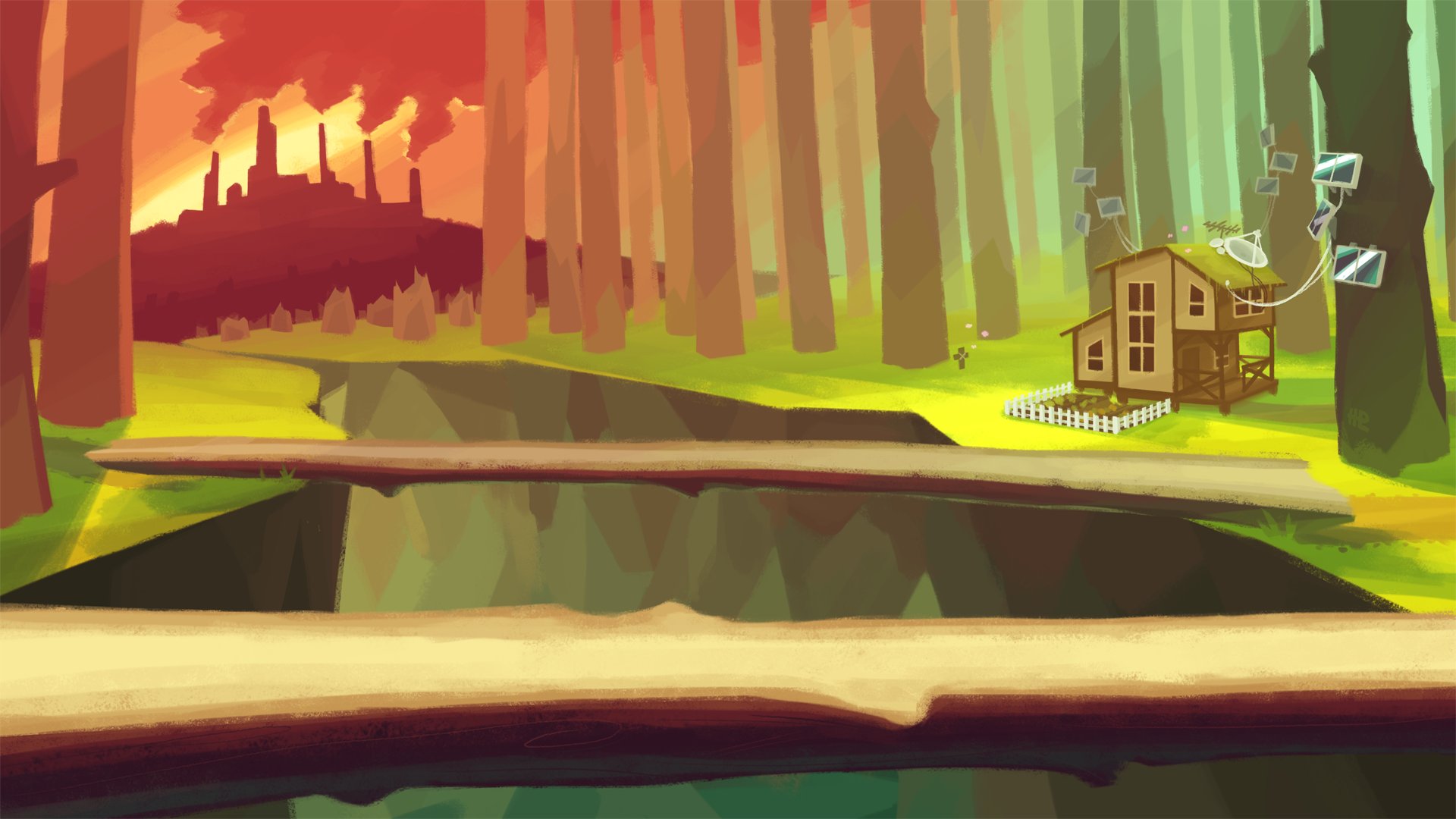 ArtStation - Red's Forest