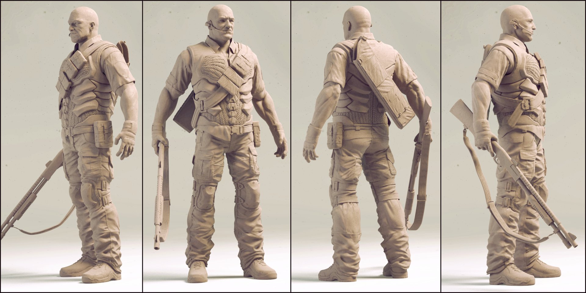 Brian Chan - Military Soldier