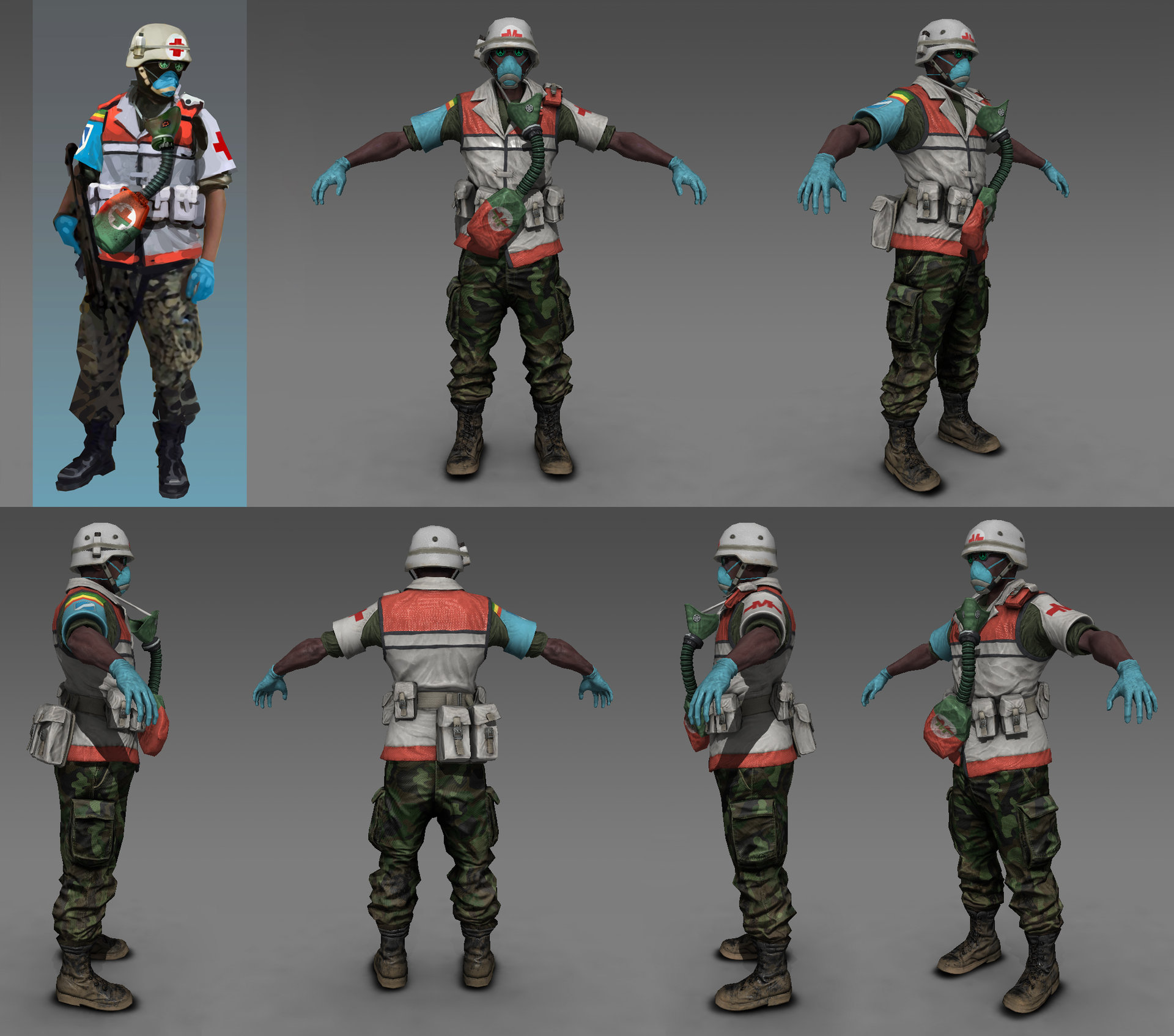 ArtStation - BodyCount Characters (2011)