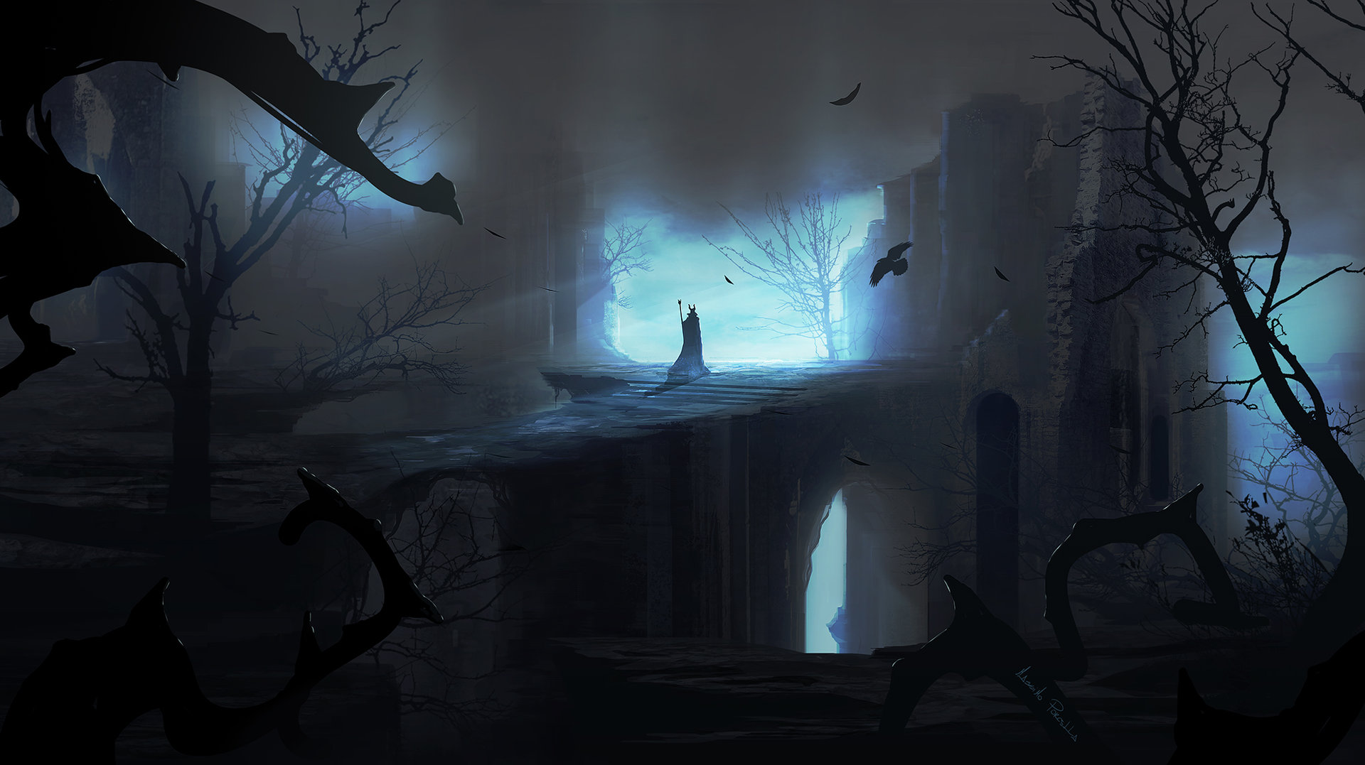 ArtStation - Maleficent's lair