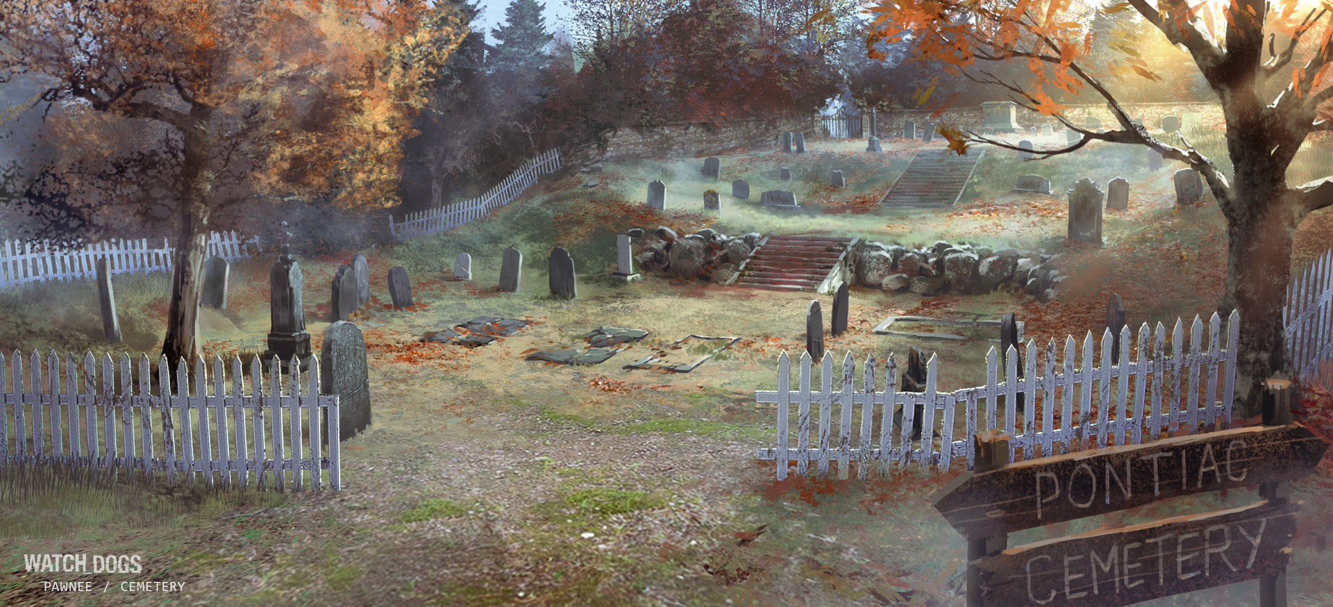 Michel Donze - Watch Dogs - environments concept art