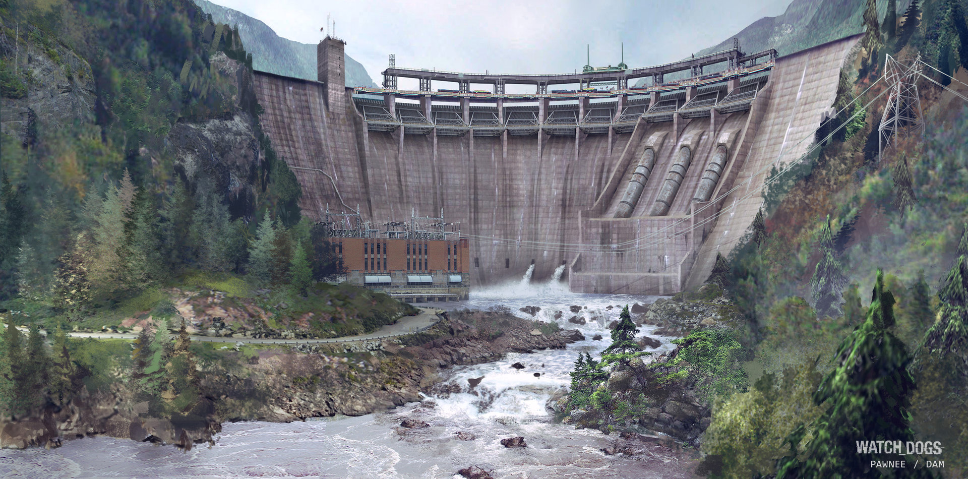 ArtStation - Watch Dogs - environments concept art, Michel Donze